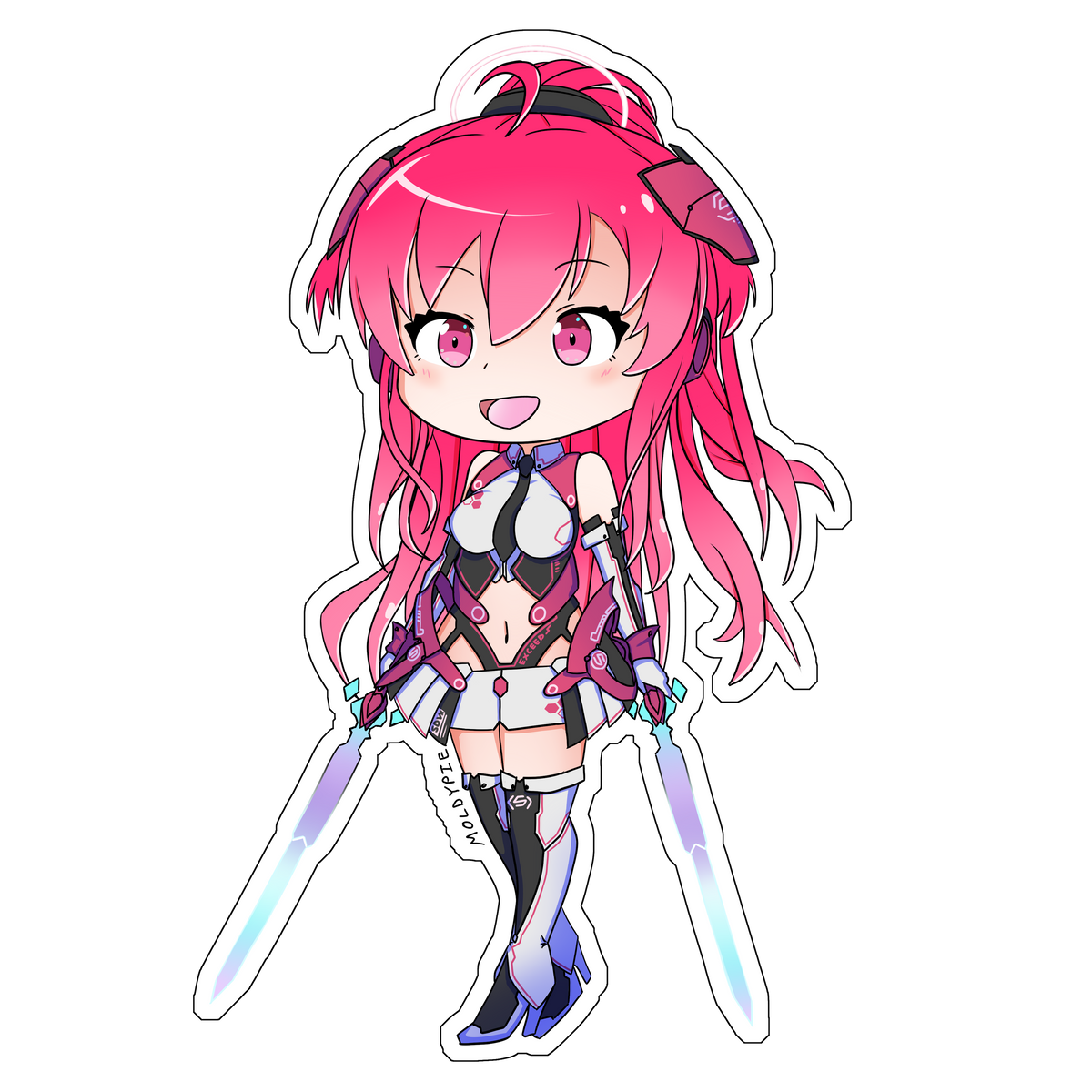 Exceed Gear Rasis Vinyl Sticker – Moldypie